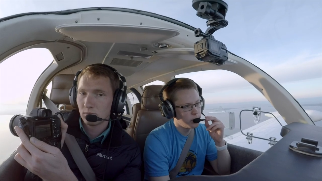 How a simple airport mishap turned into an unforgettable sunset flight