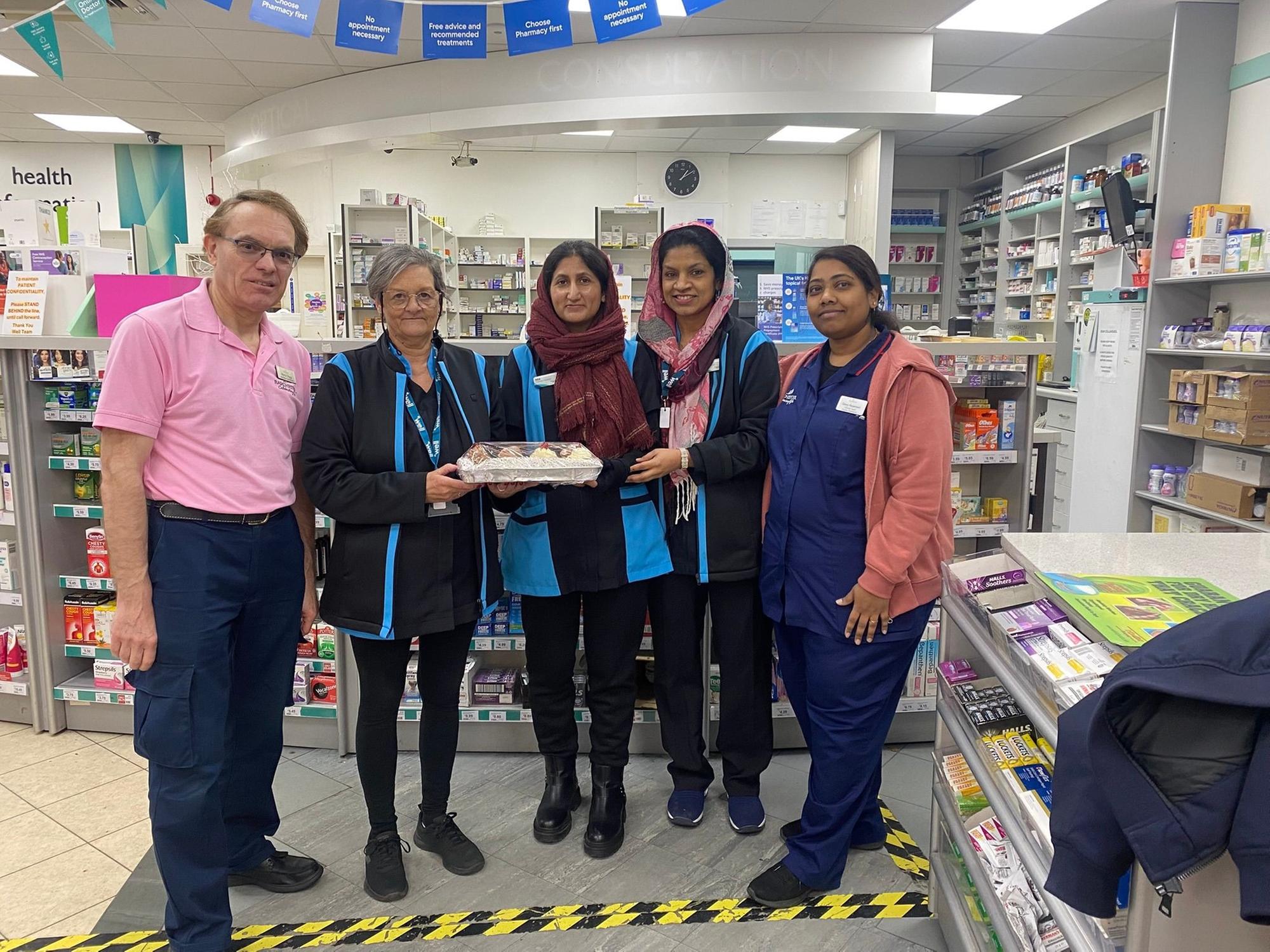 Local care home celebrates national pharmacy day