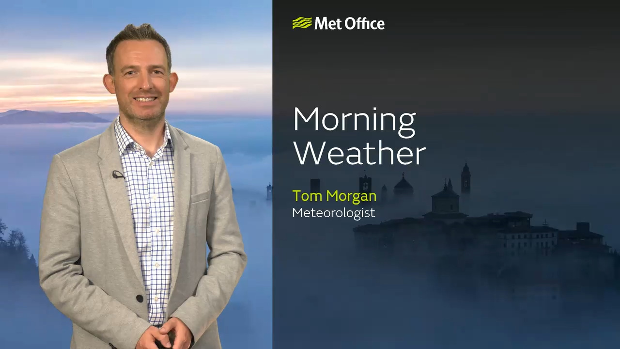 Met Office Monday morning weather forecast 29/09/2025