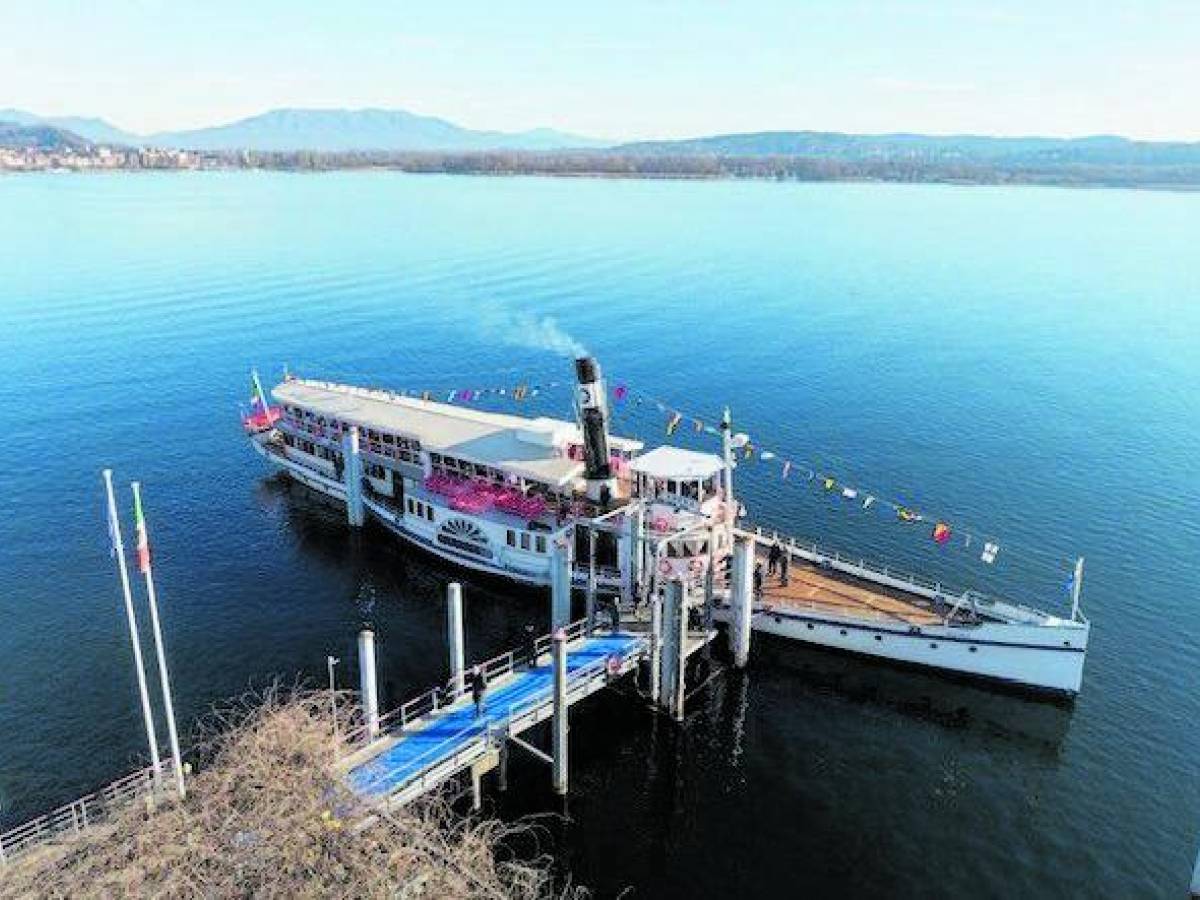 Motonave "Piemonte" restaurata per l'Olimpiade