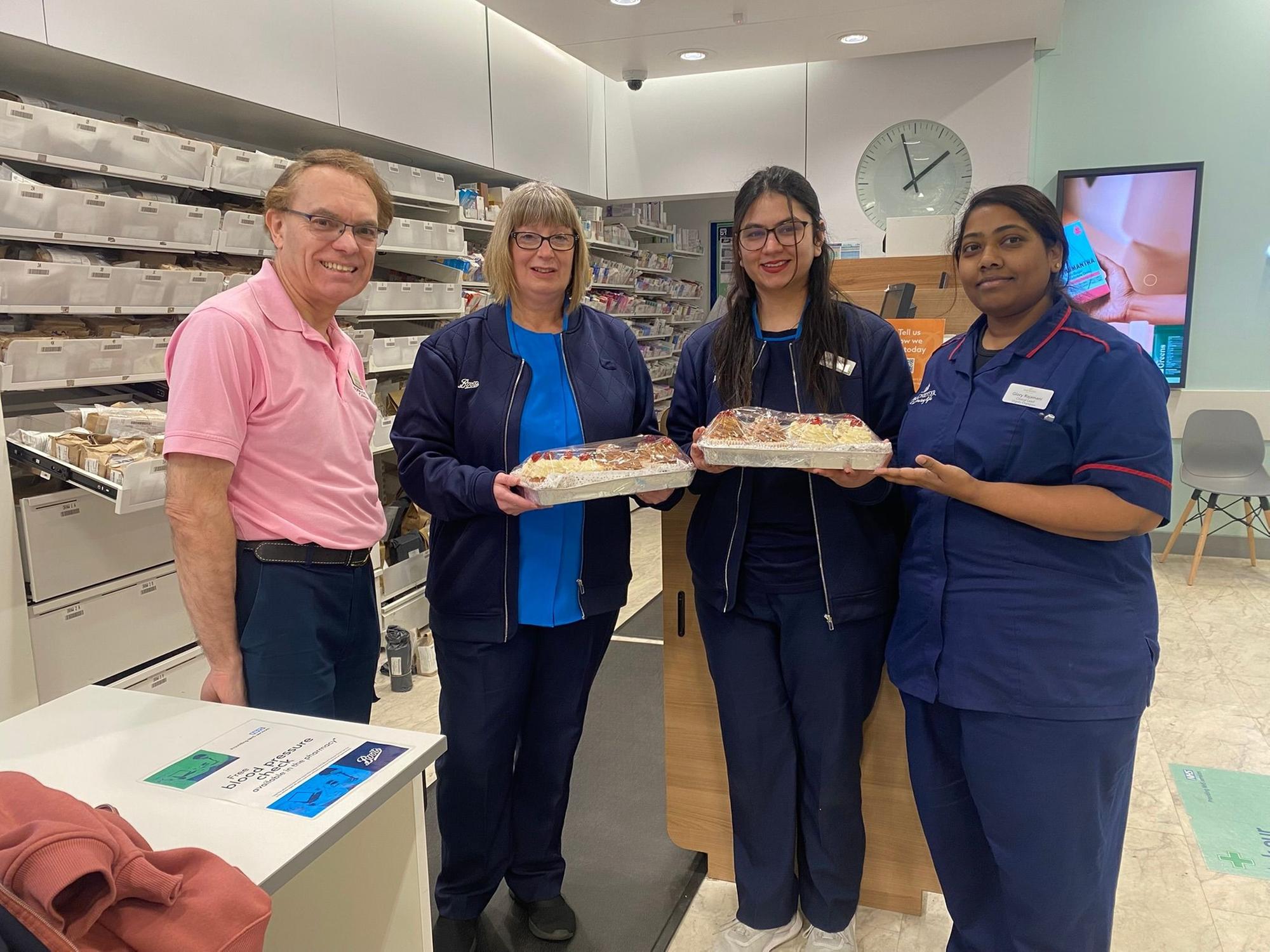 Local care home celebrates national pharmacy day