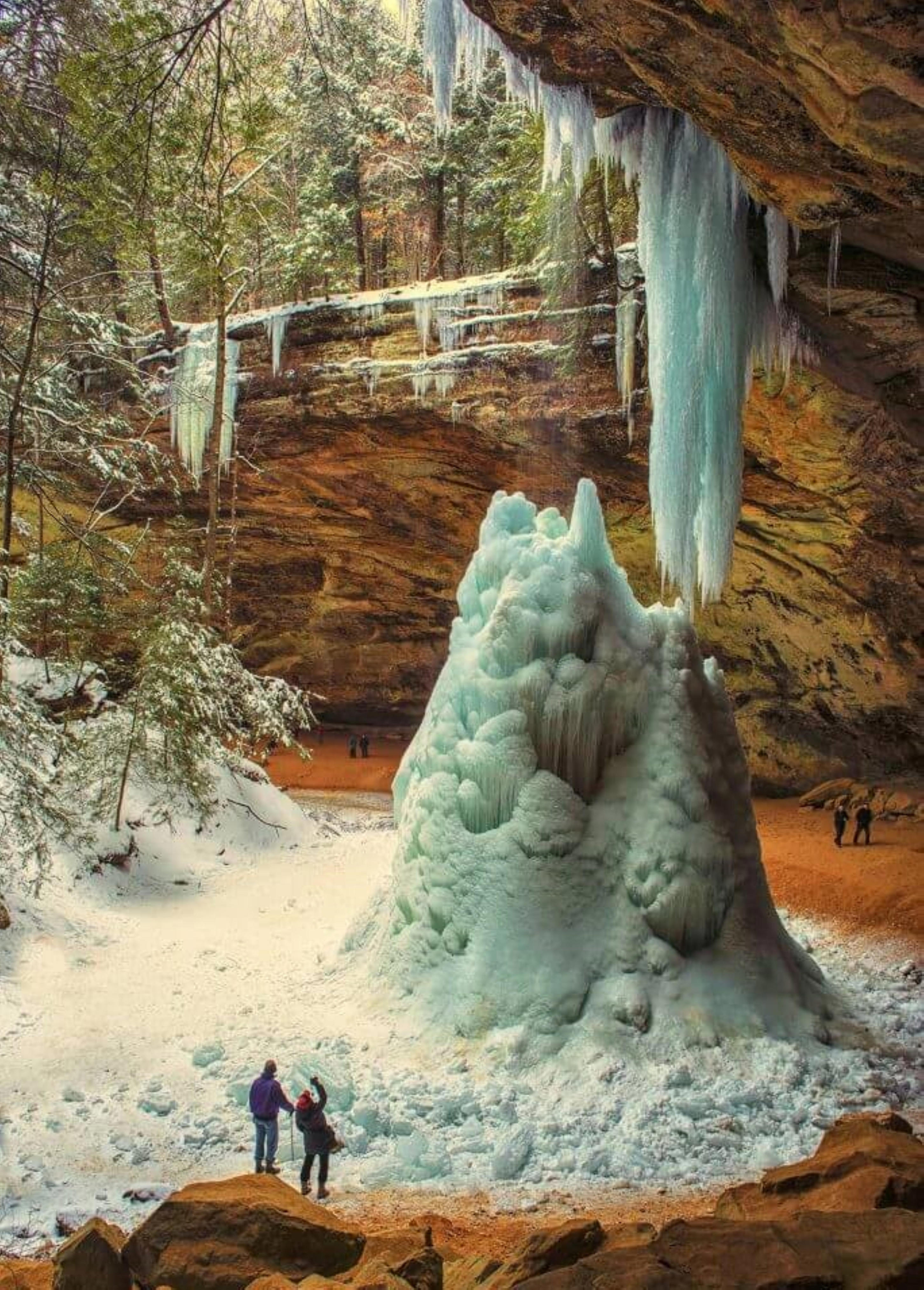 This waterfall at Hocking Hills is different than most. Here's why