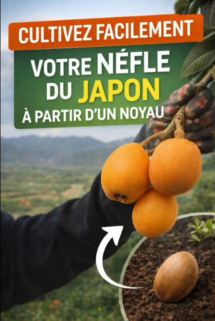 Cultivez facilement votre nèfle du Japon à partir d’un noyau
