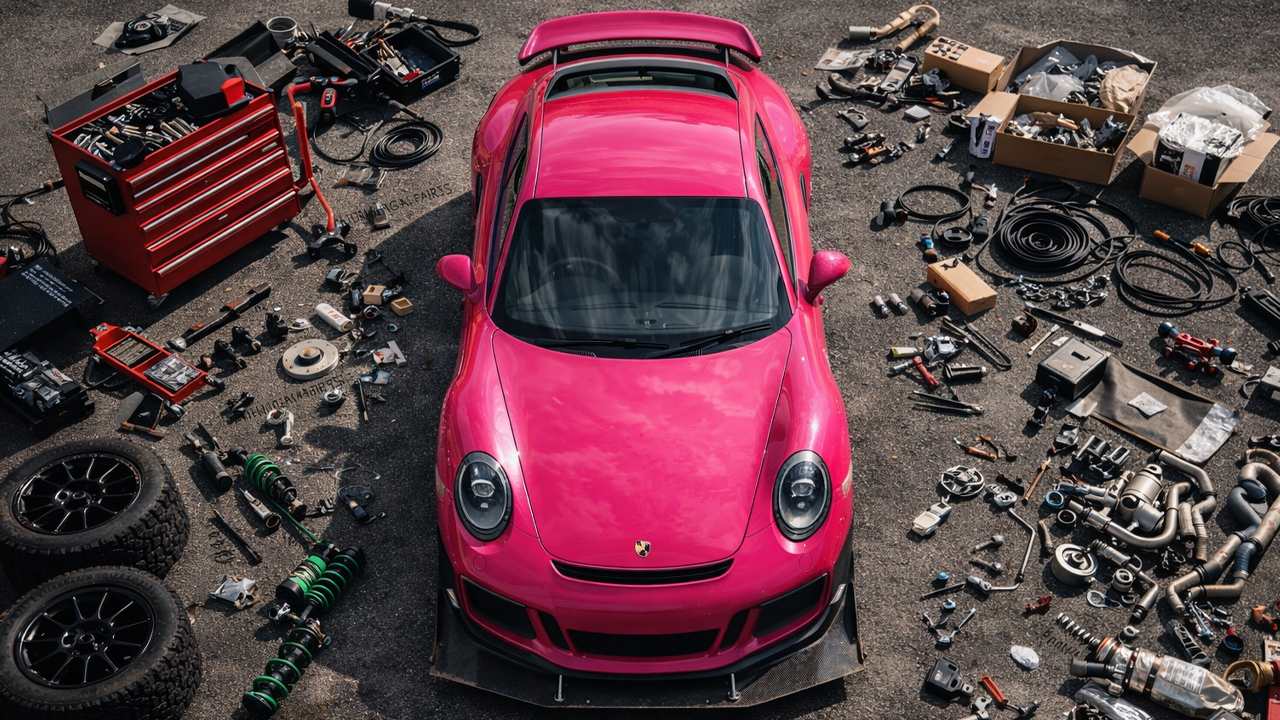 Can this Porsche survive off-road trails?