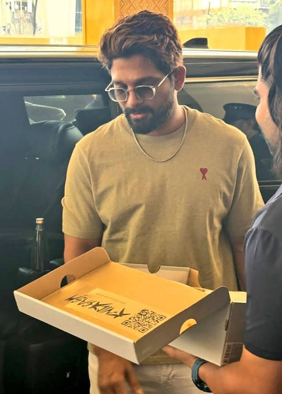 Pics: Allu Arjun arrives in Japan to promote Pushpa 2 The Rule