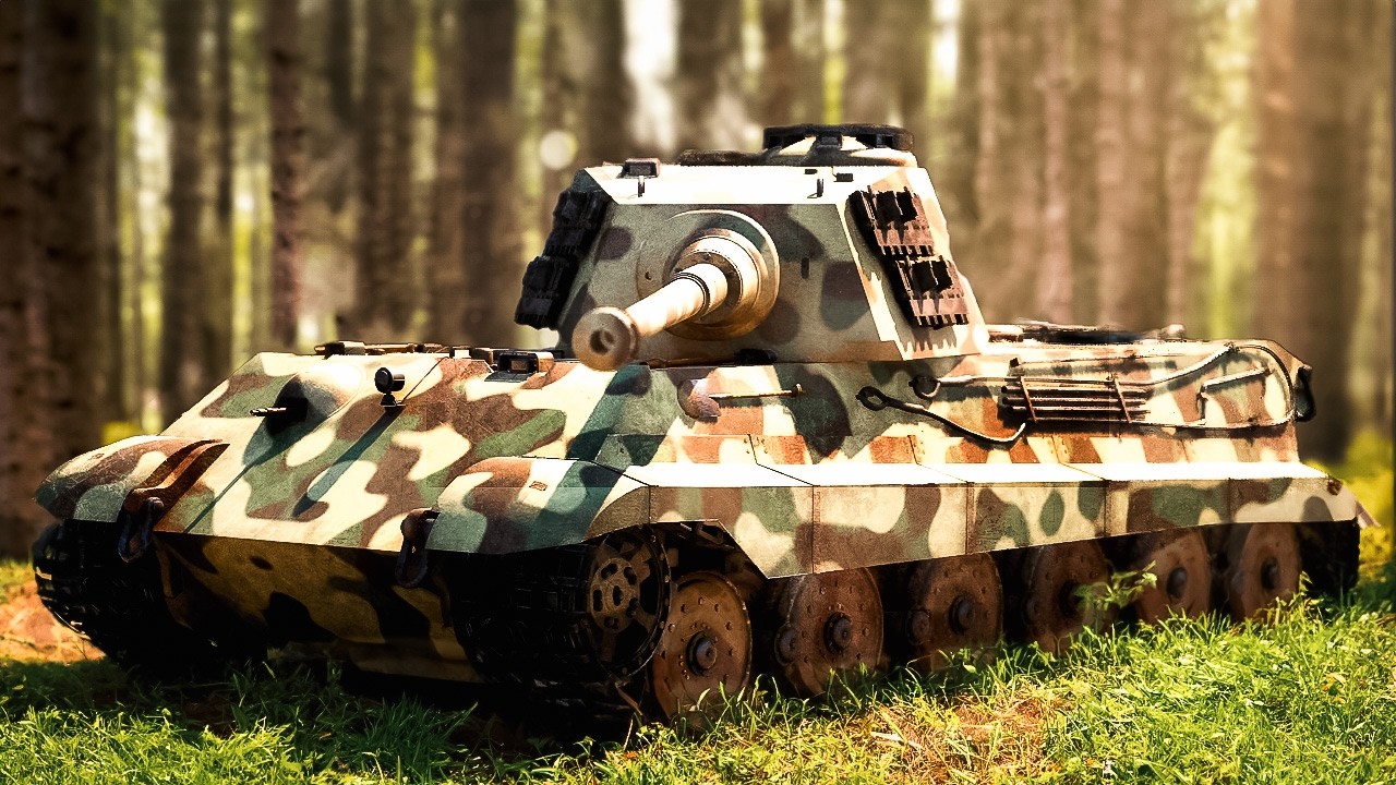 We had no other option - British tank crew that rammed into the Nazis