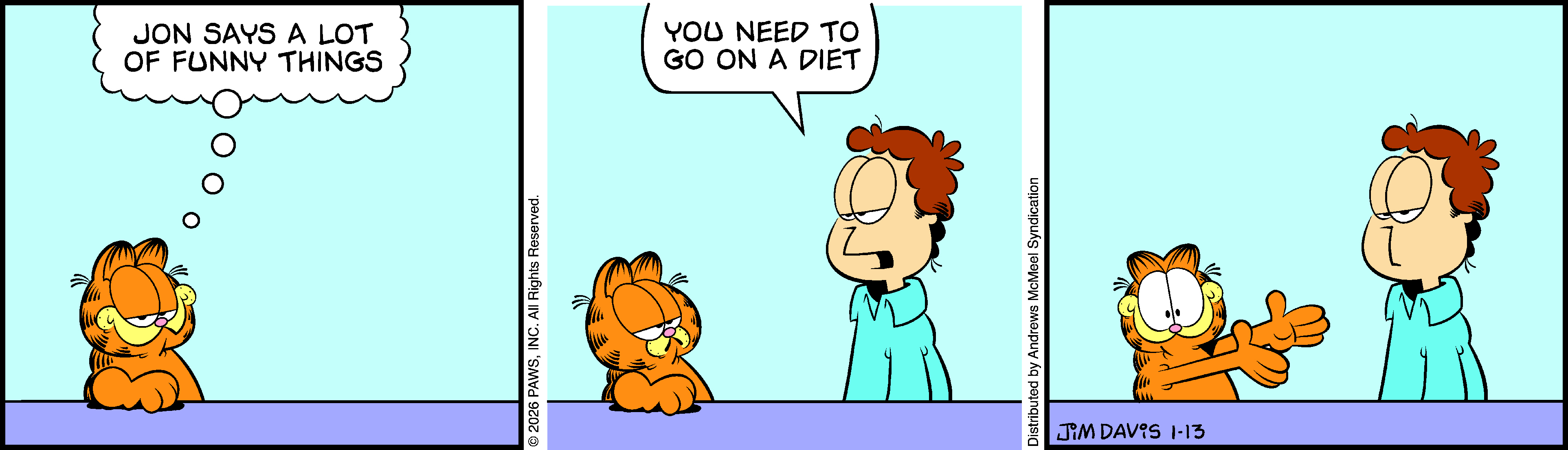 Garfield by Jim Davis