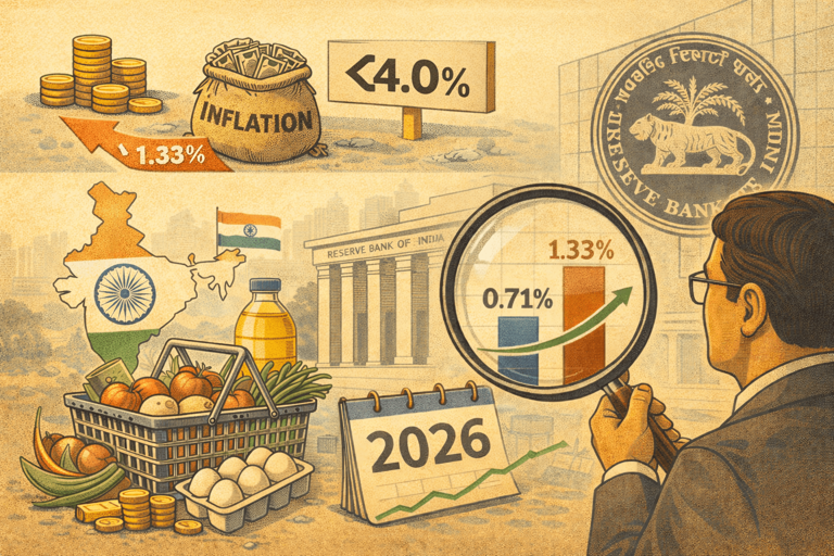 India’s inflation ticks up in December but remains well below RBI target