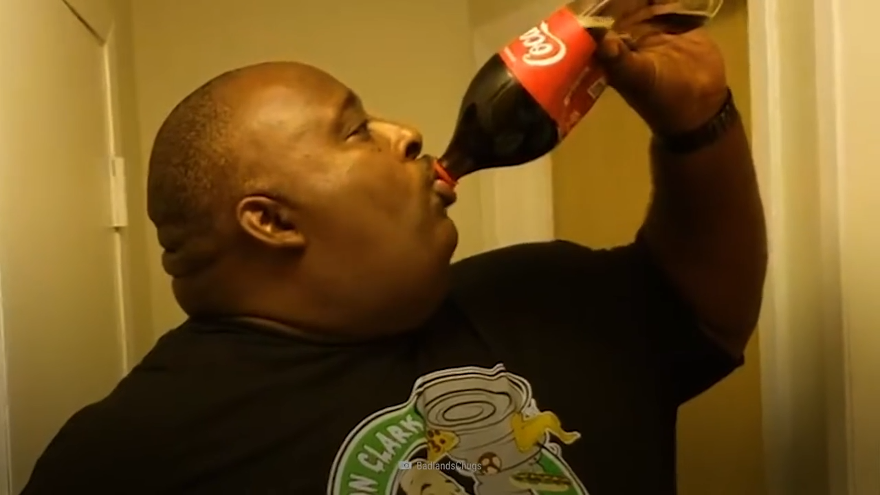 E se você só bebesse Coca-Cola?