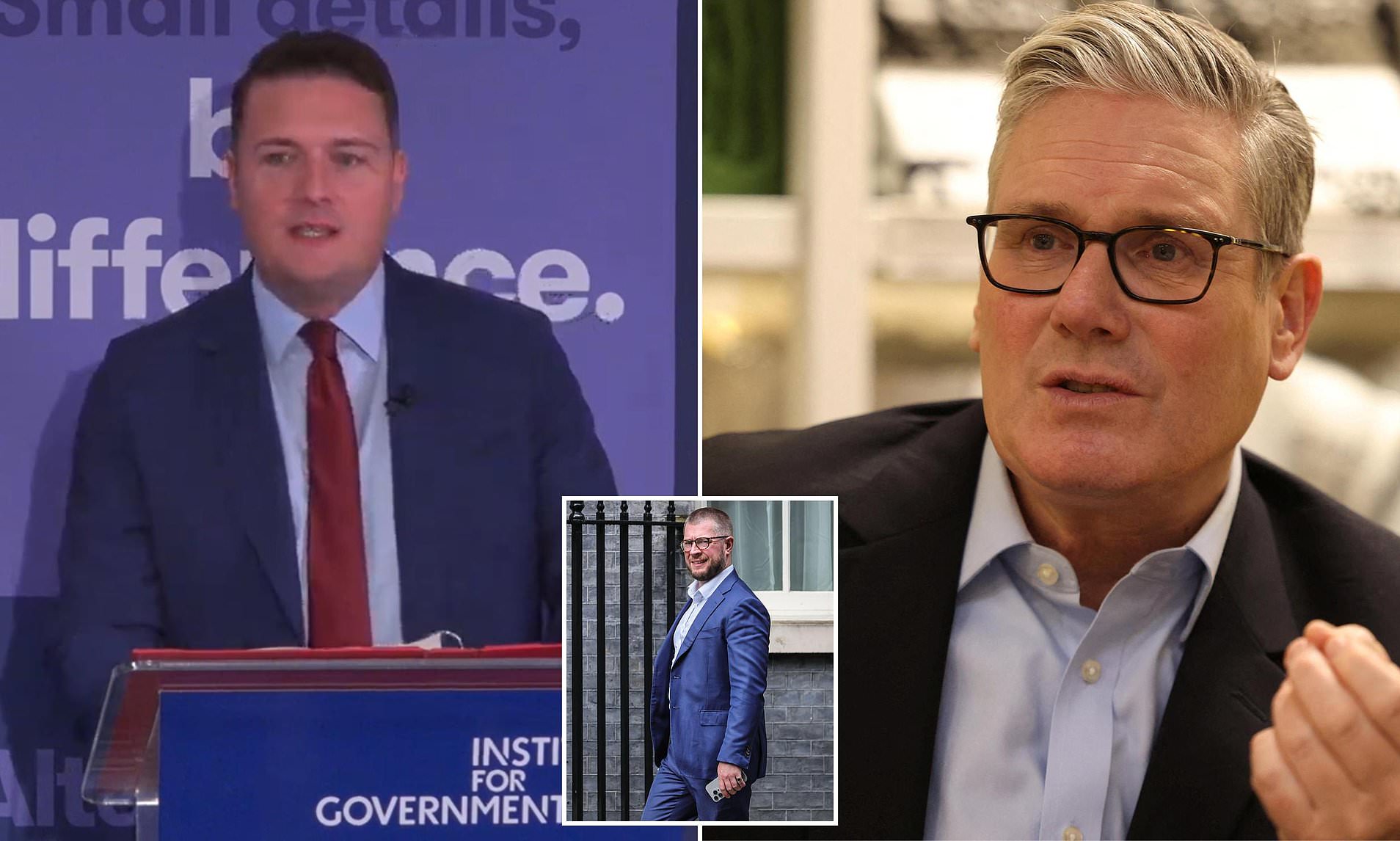 Wes Streeting comes out to bat for the blob against Starmer allies ...