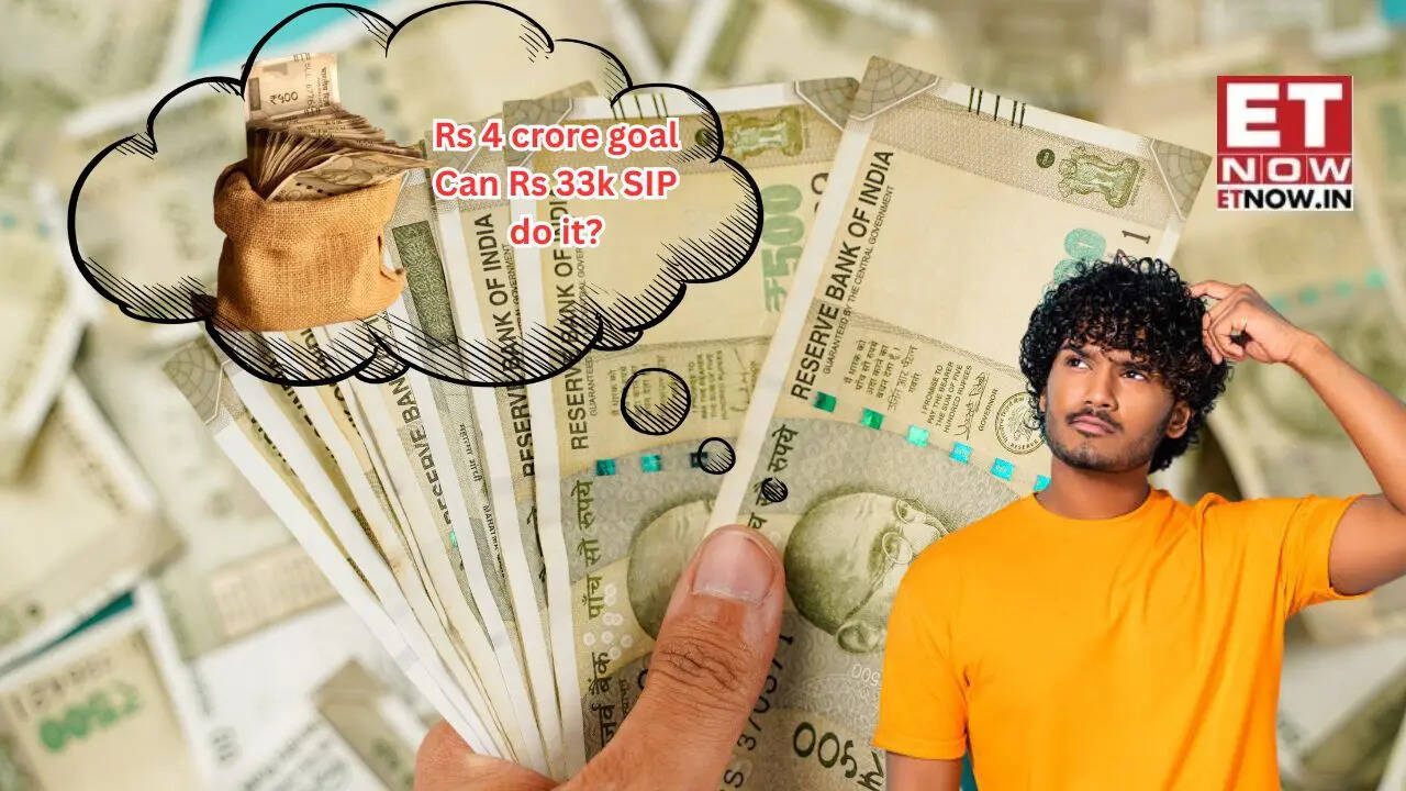 Rs 4 crore goal: Can Rs 33k SIP do it? Top 8 mutual fund schemes