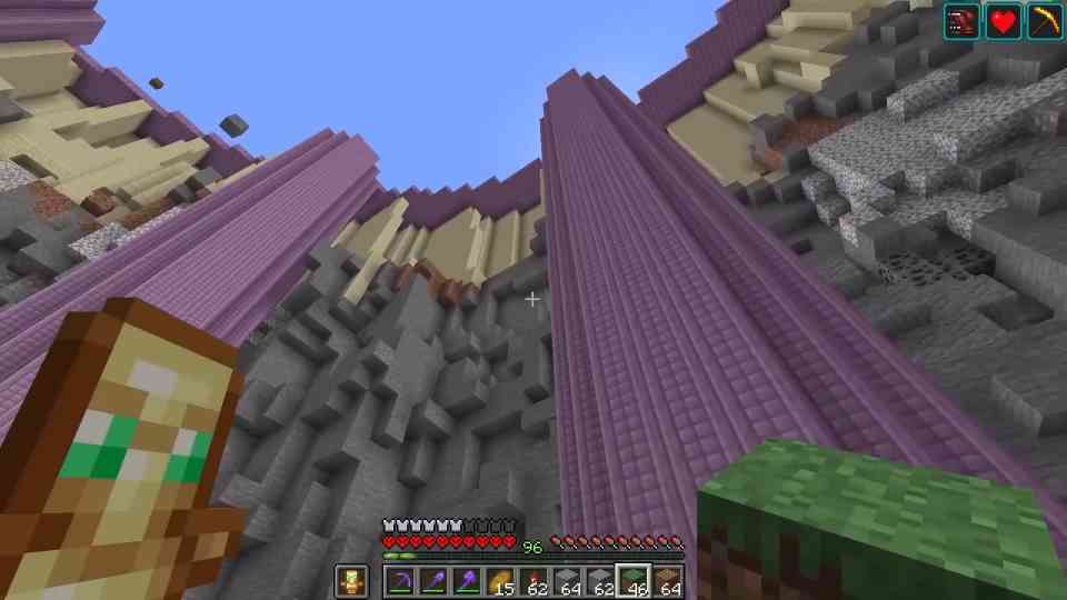 I transformed the end portal in Minecraft hardcore