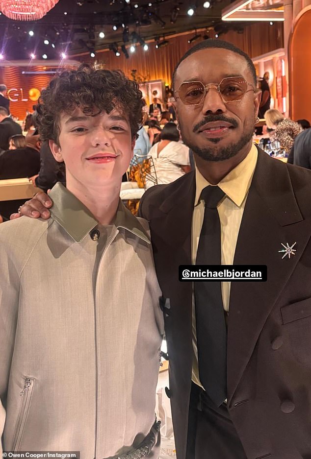 Adolescence star Owen Cooper, 16, poses for selfies with A-listers ...