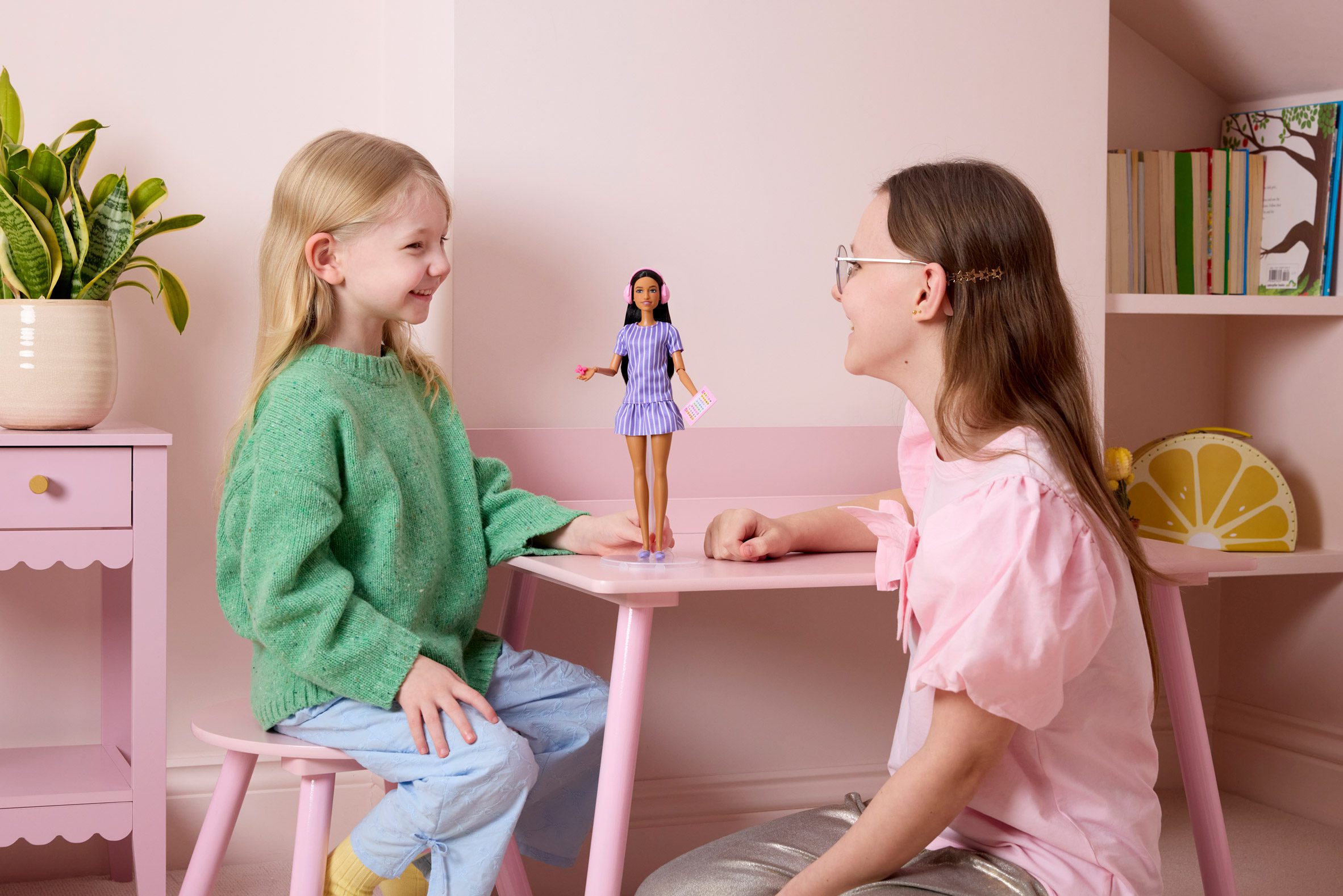 First autistic Barbie allows "more children to see themselves" in doll