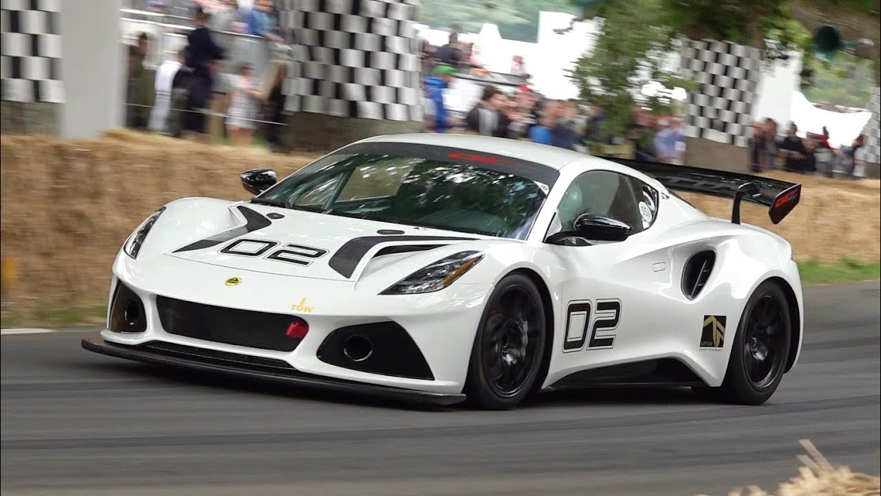 Lotus Emira GT4 screams through every corner