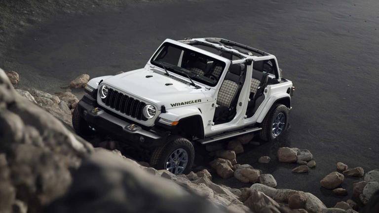 Jeep Wrangler 85th anniversary edition has plaid seats, sub-$50,000 ...
