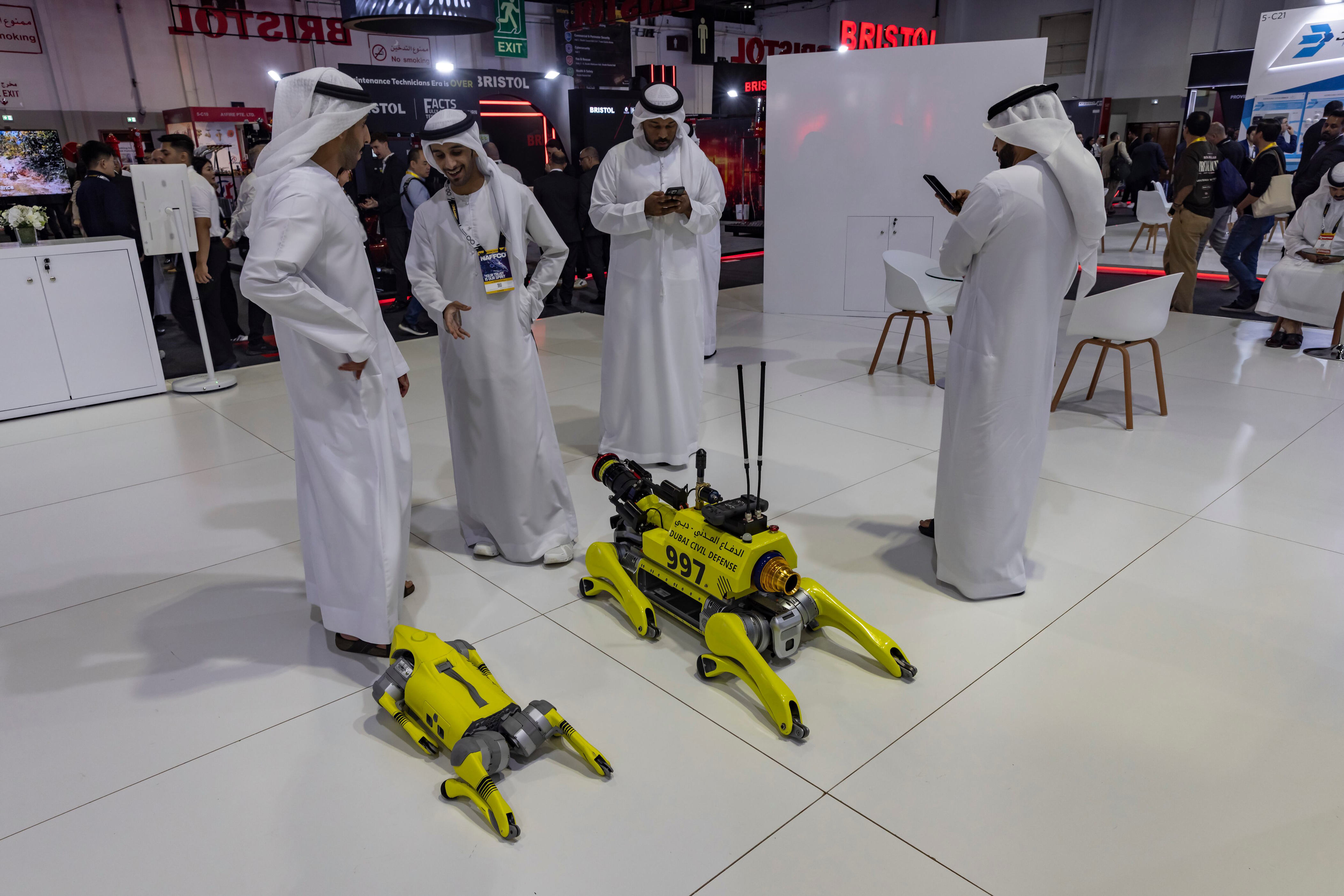 Firefighting robot dogs to tackle high-rise blazes in Dubai