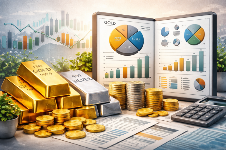 Gold and silver-backed multi-asset funds see 40% jump in December ...