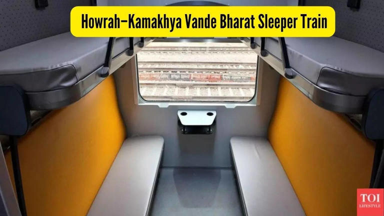 India’s first Howrah–Kamakhya Vande Bharat sleeper train to launch on ...