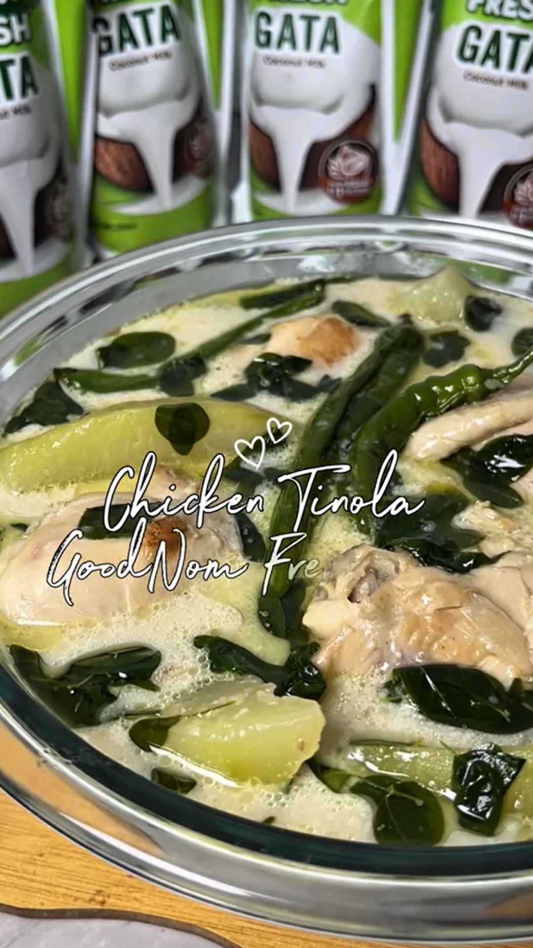 Tinolang manok with fresh gata | Simple ingredients, rich flavors