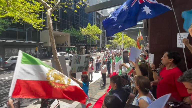 'Your voice': Protesters swarm US outpost