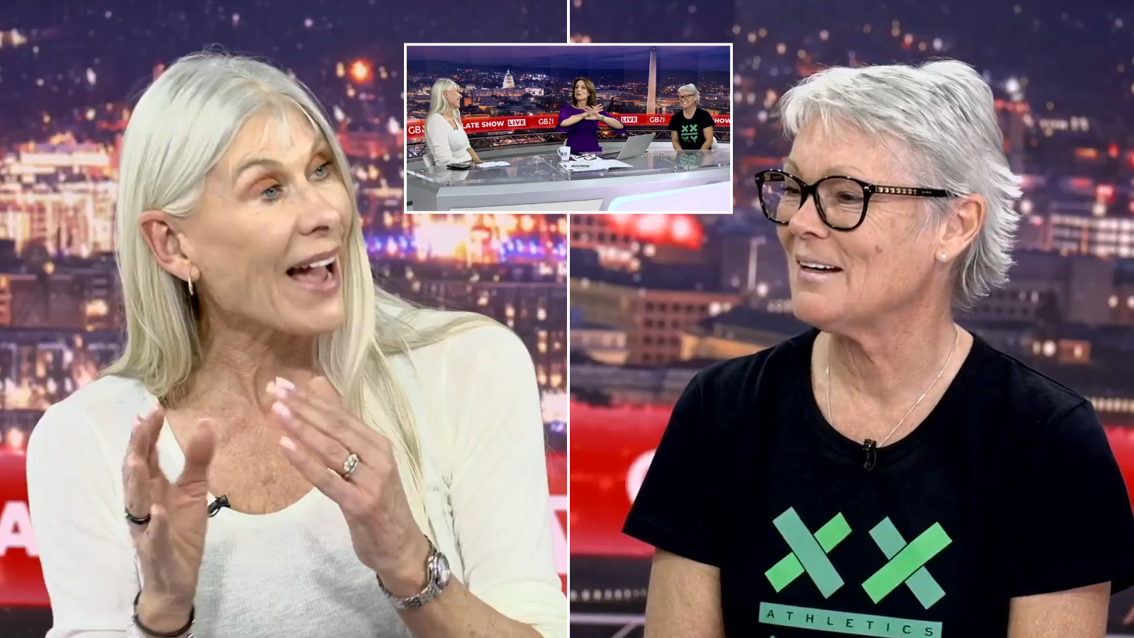 Watch: 'Heroes' Sharron Davies and Tracy Edwards hailed for protecting ...