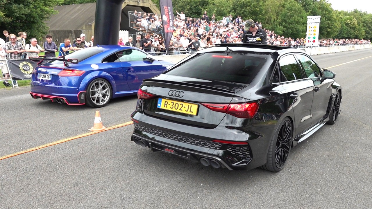 Audi RS3-R contre Audi TTS Coupé : le face-à-face