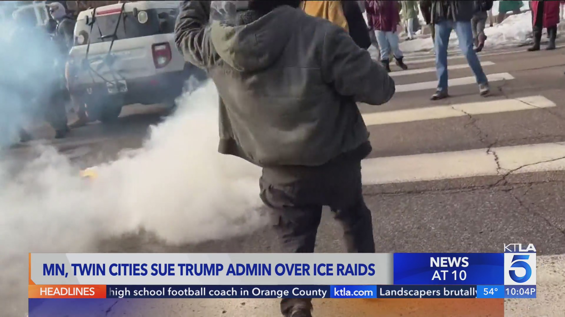 Minnesota sues Trump administration over ICE raids