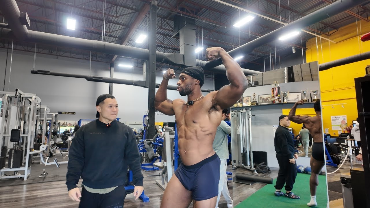 Bodybuilding show prep vlog – day 4 - meeting my posing coach + cheat ...