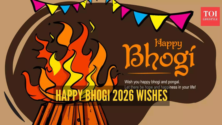 Happy Bhogi 2026: Top 50 wishes, images, quotes to share on WhatsApp ...