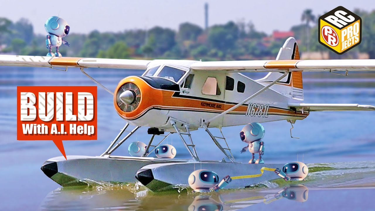 Building a 2000mm DHC-2 Beaver RC plane | Step by step construction