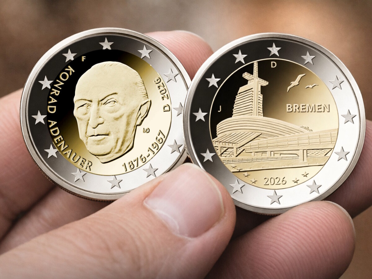 Neue Euro-Münzen im Umlauf: Woran ihr die neuen 2-Euro-Stücke sofort ...