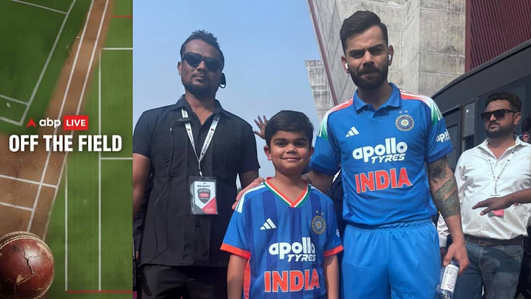 ABP Live off the field: Virat Kohli poses with young fan, internet ...