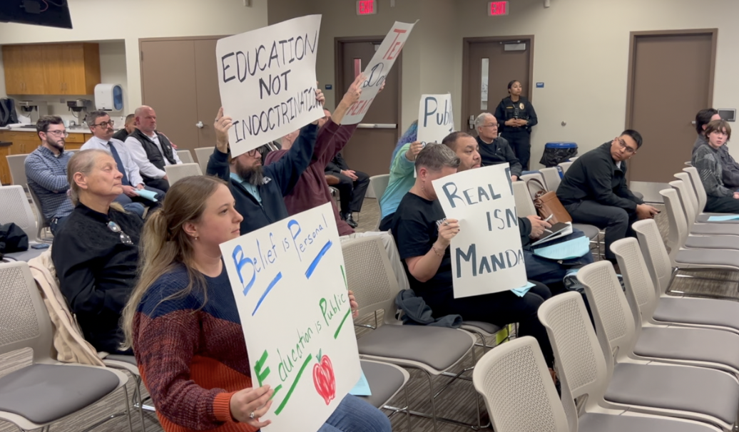 Kern High School District Board faces divided public over Ten Commandments