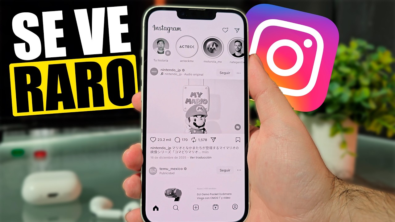 Puse mi iPhone en blanco y negro y pasó esto