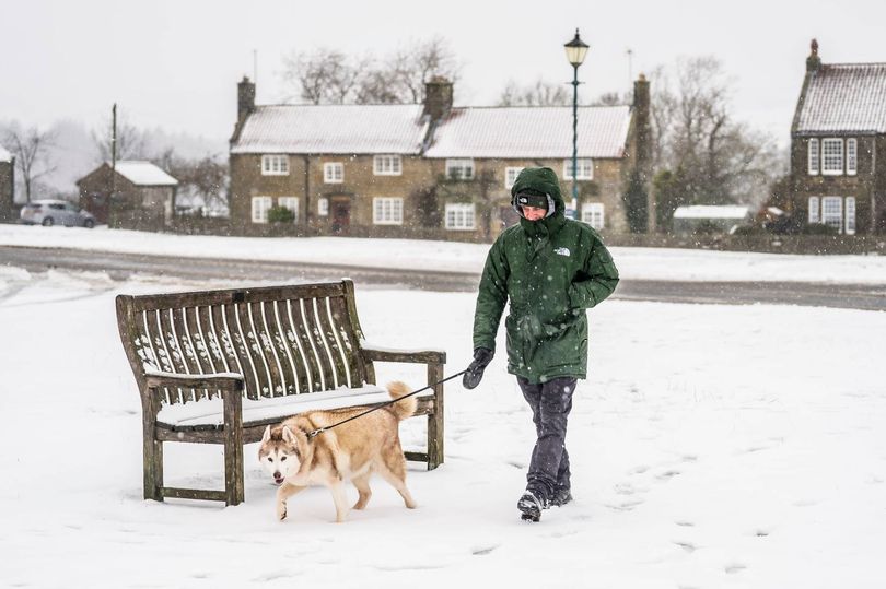 Brits warned of fierce blizzard hitting with 60mph gales and more snow ...