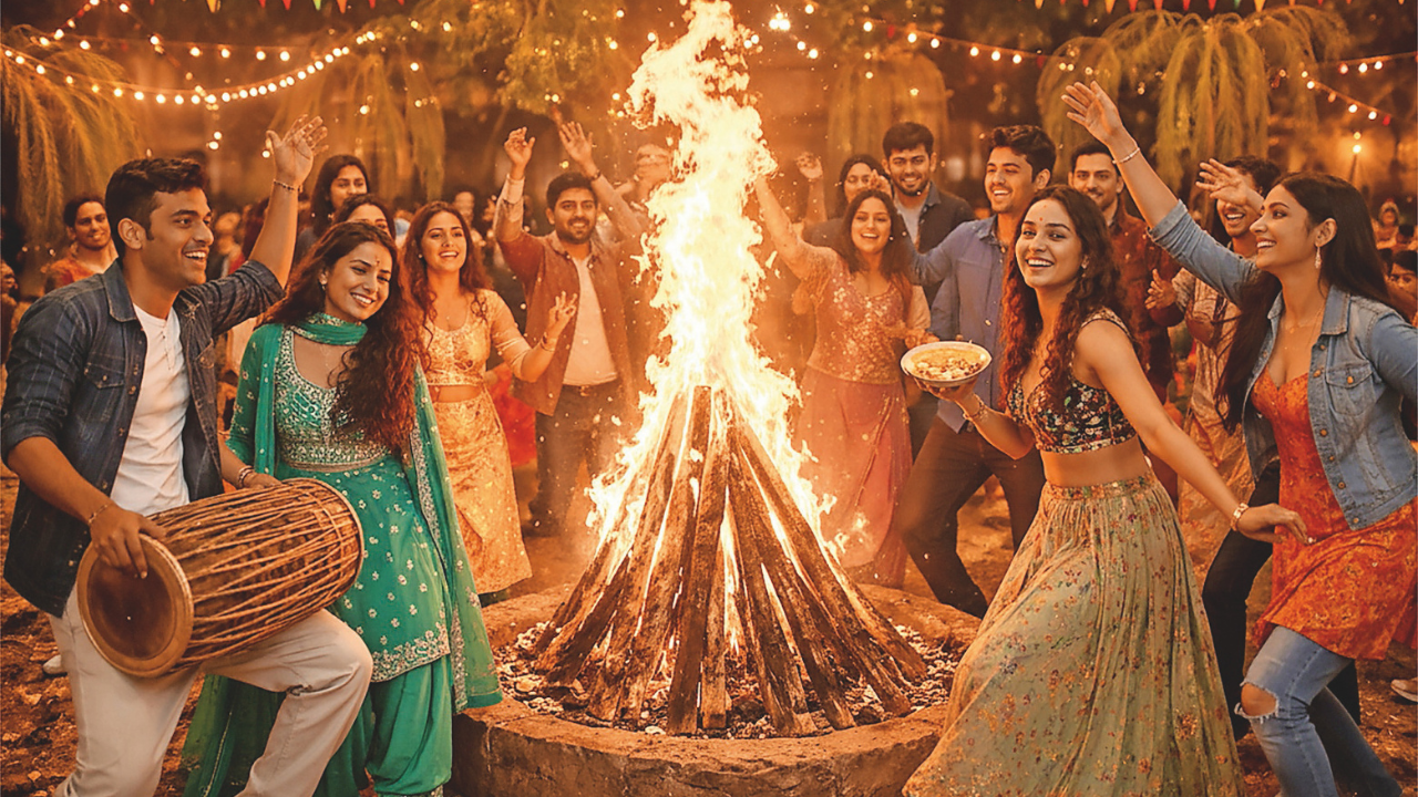 Popcorn, potlucks, & parties: Lohri traditions meet trends