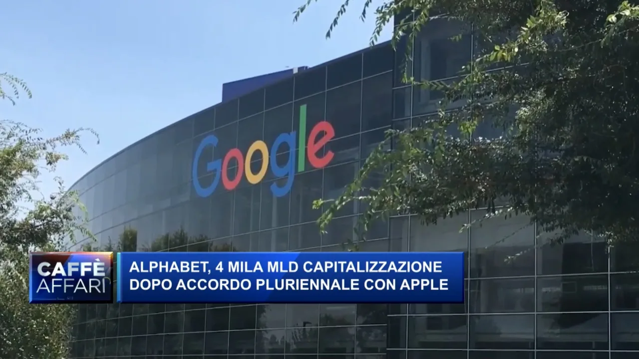 Alphabet supera i 4mila miliardi di dollari di market cap con accordo ...