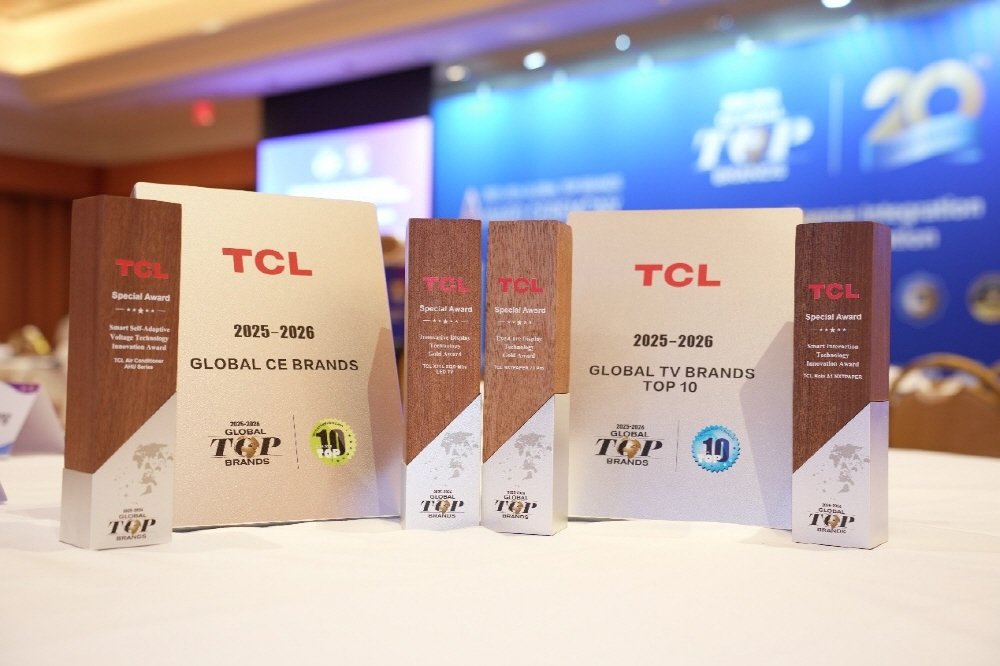 TCL, CES 2026서 '글로벌 TV브랜드 톱10' 등 다수의 어워드 수상