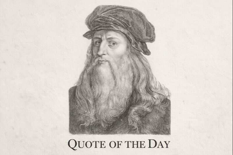 Quote of the day by Leonardo da Vinci: 'Nothing strengthens authority ...