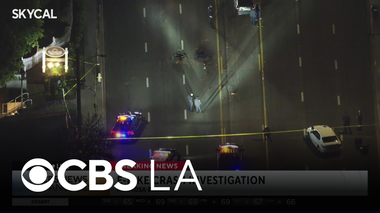 Man riding e-bike injured in crash on Pacific Coast Highway in Hermosa ...