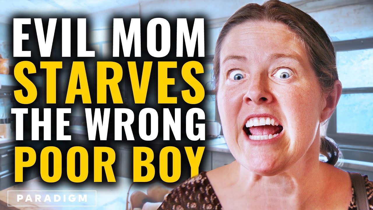 Evil foster mom refuses to feed starving boy