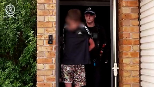 Police break down Rutherford door, arresting two over alleged Newcastle ...