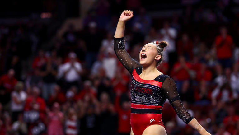 Red Rocks win Best of Utah meet as Makenna Smith claims all-around title