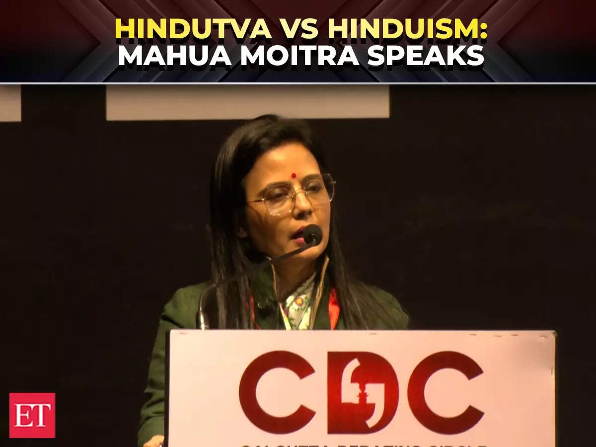 Hindutva vs Hinduism debate: TMC leader Mahua Moitra speaks on key ...