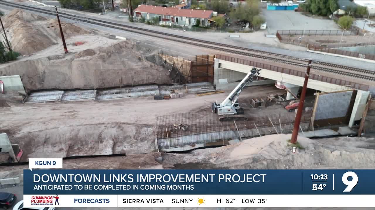Downtown Links Improvement Project nears completion