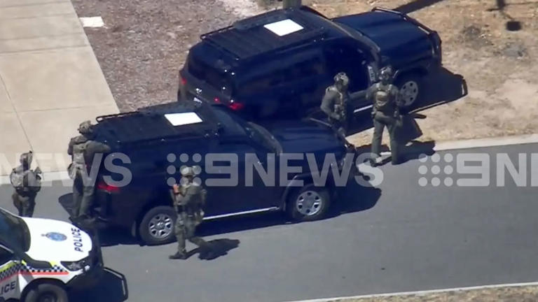 Police say man tracked down after search for gunman near Perth