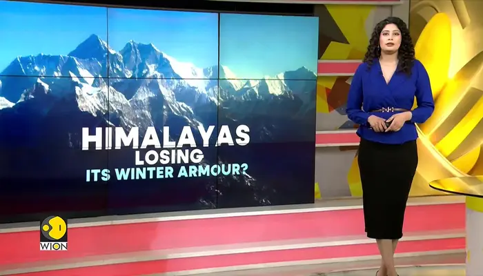Himalayas facing historic snow drought