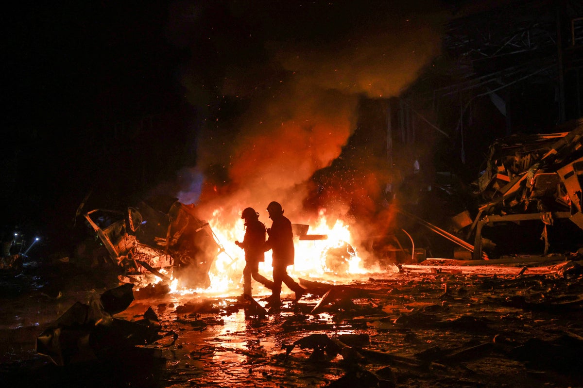 Ukraine live: Multiple oil tankers struck off Russian Black Sea coast