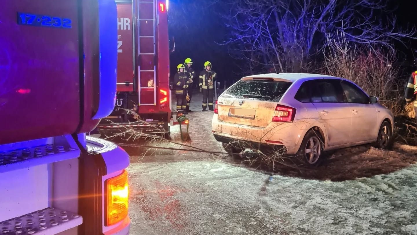 Eis-Chaos sorgt für Unfall-Serie in Niederösterreich